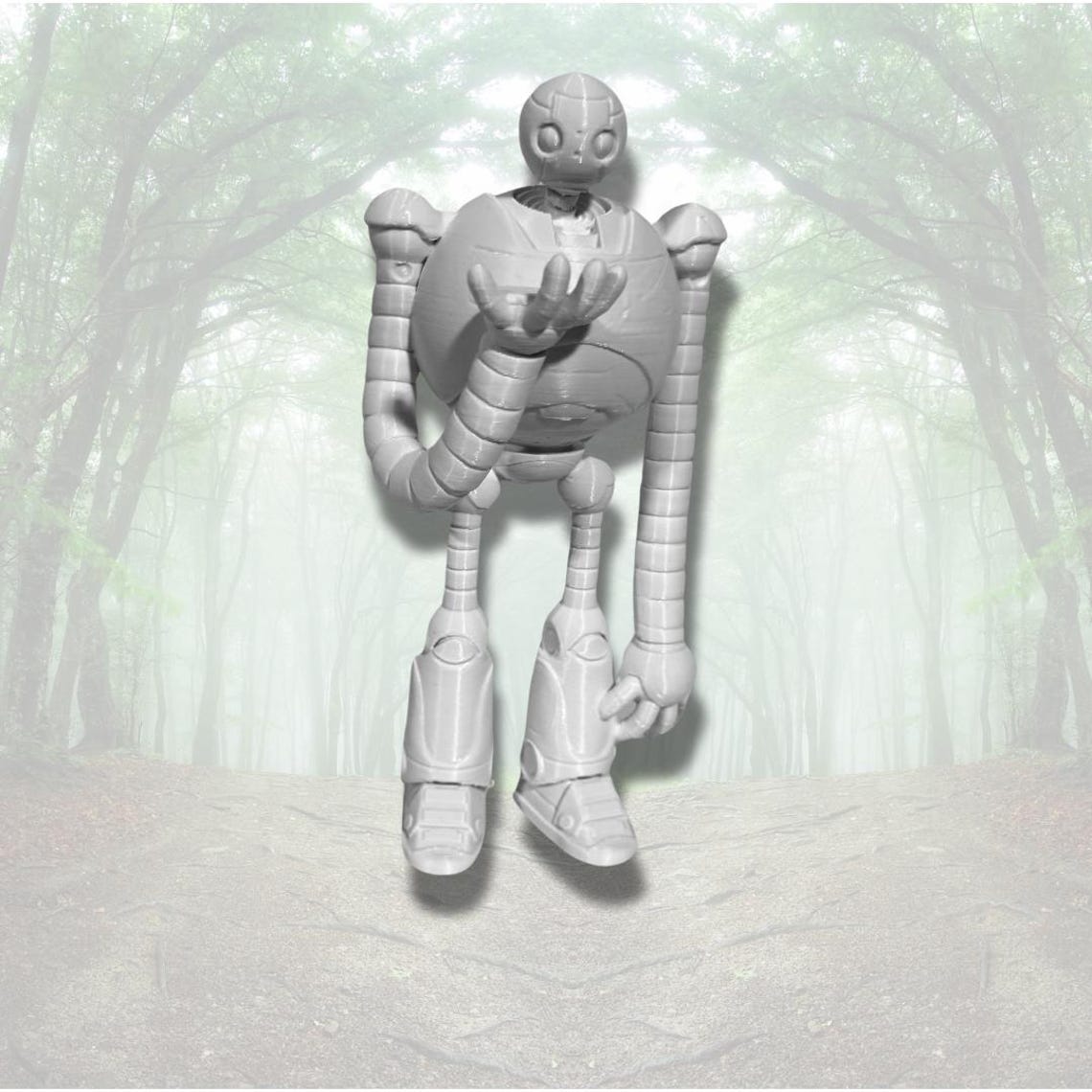 Robot 3D Printed Figuring, Wild Robot - Etsy