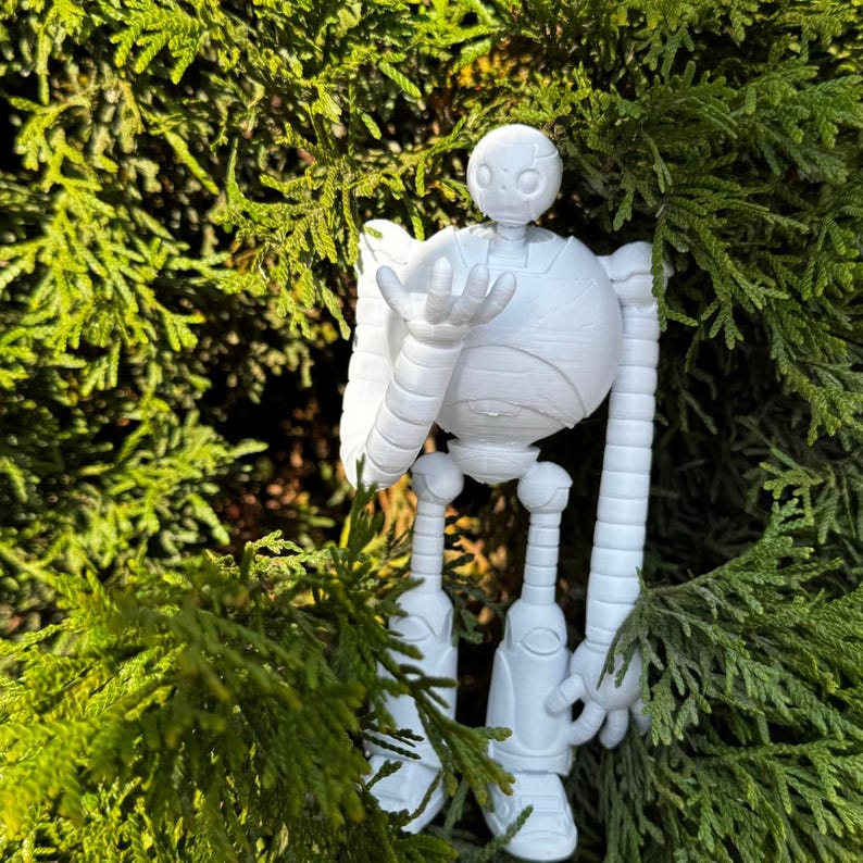 Robot 3D Printed Figuring, Wild Robot - Etsy