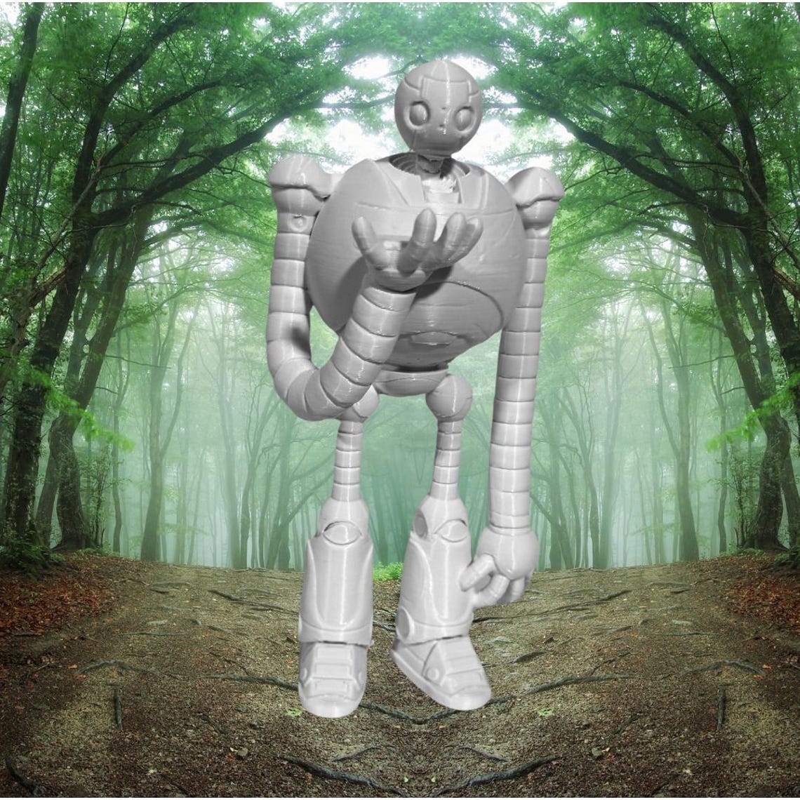 Robot 3D Printed Figuring, Wild Robot - Etsy