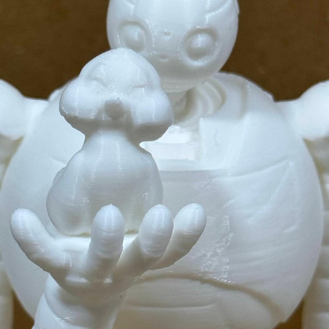 Robot 3D Printed Figuring, Wild Robot and Brightbill - Etsy