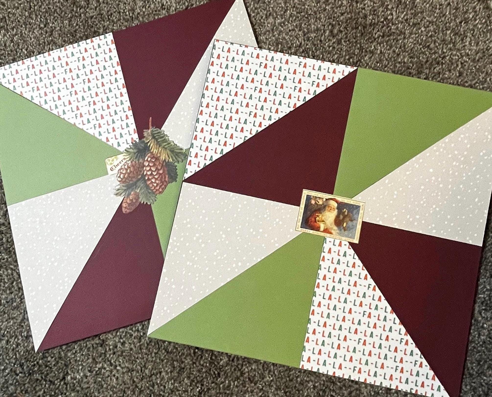 12 X12 Double Page Layout Spread. 1set With 2 Mats to Place on Your ...