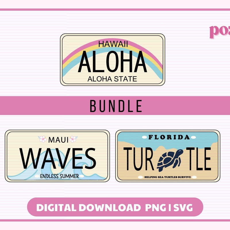 Florida License Plate Art - Etsy