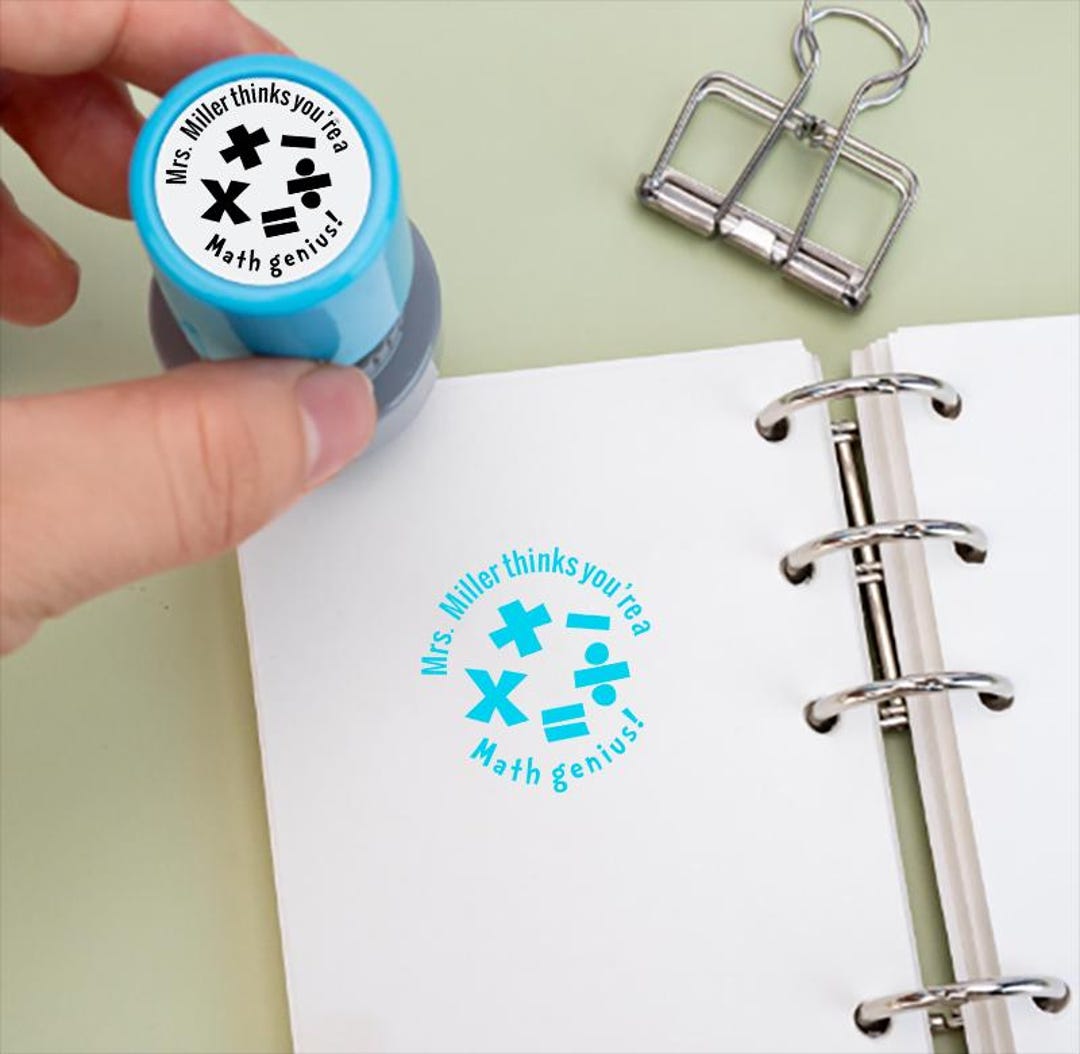Custom Teacher Stamps,teacher Reward Stamp,teacher Gift for Grading ...