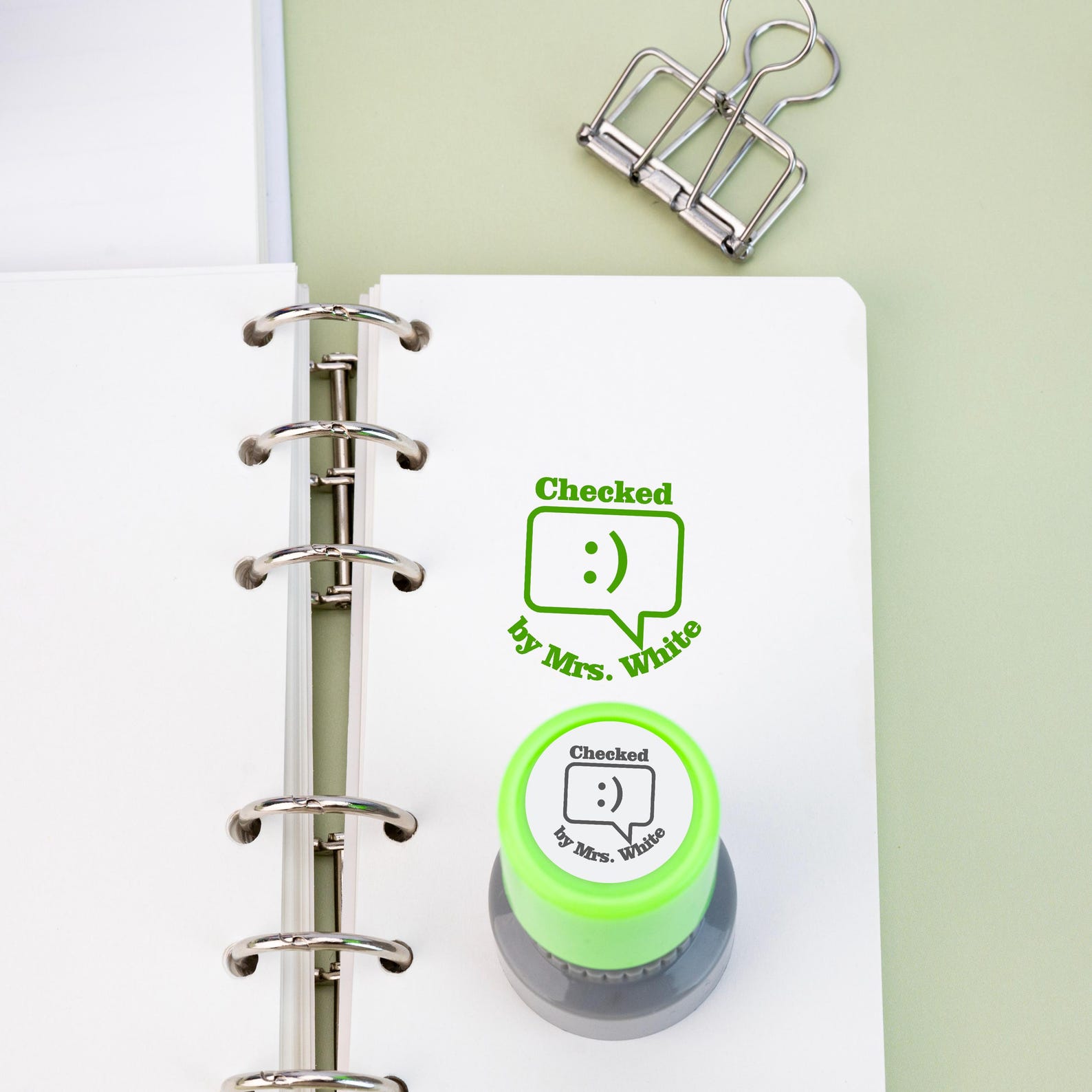 Custom Teacher Stamp, Personalized Homework Stamps, School Classroom ...
