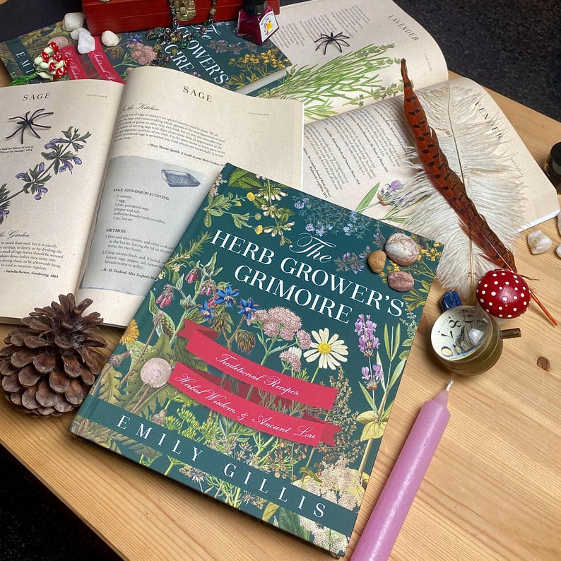 The Herb Grower’s Grimoire: Traditional Recipes, Herbal Wisdom, and Ancient Lore - Etsy