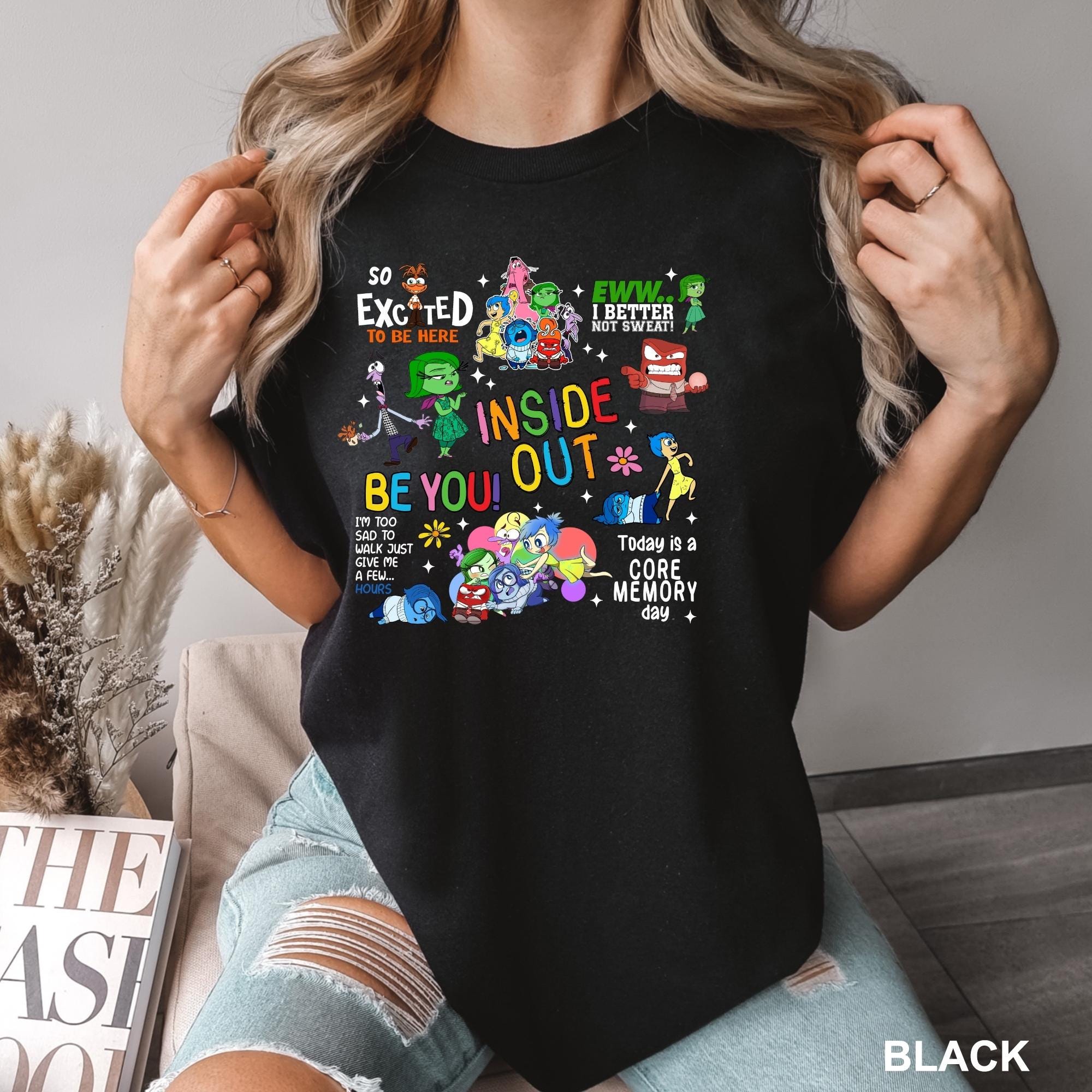 Inside Out Movie Shirt, Pixar Inside Out Shirts, Pixar Inside Out 2 ...