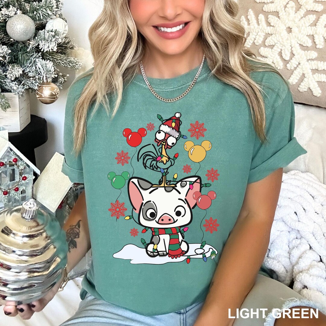 Moana Heihei Pua Shirt, Disney Moana Shirt, Moana Christmas Shirt ...