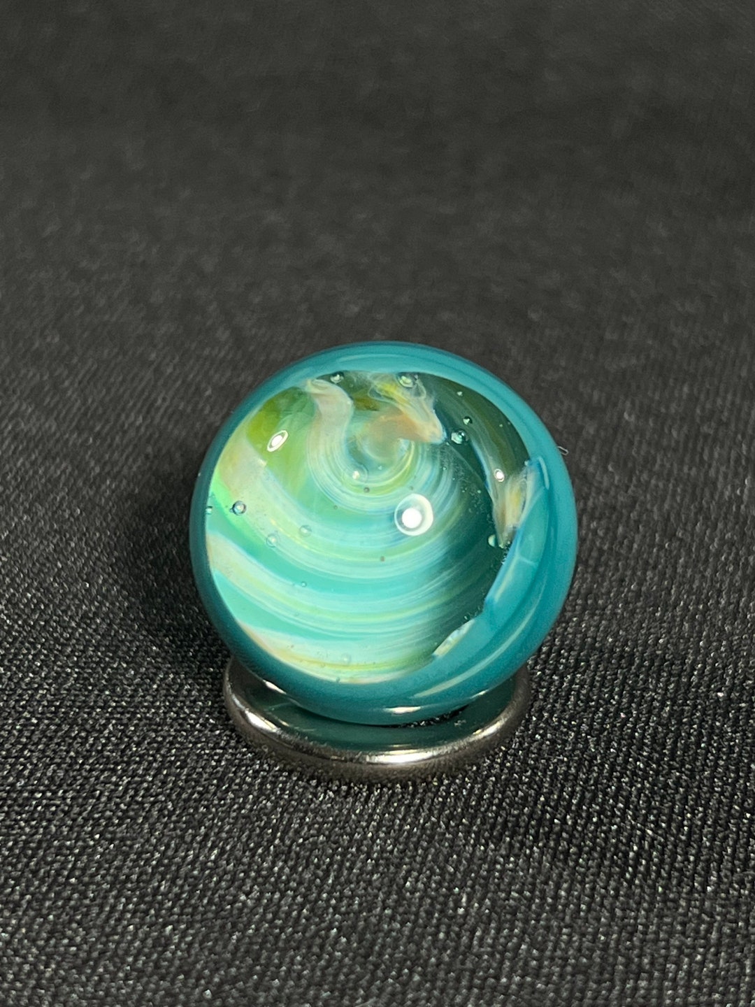 Vortex Marble 1 Inches Handmade Glass Art by John Gibbons - Etsy