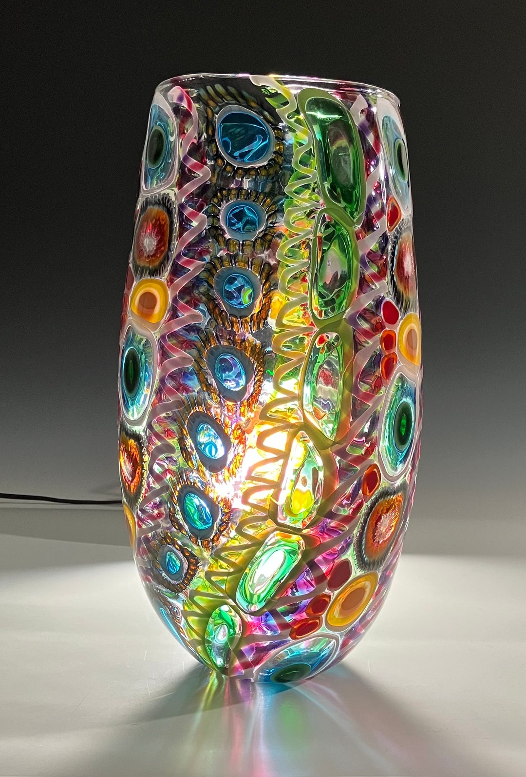 Glass Vase Sea Collage John Gibbons Etsy