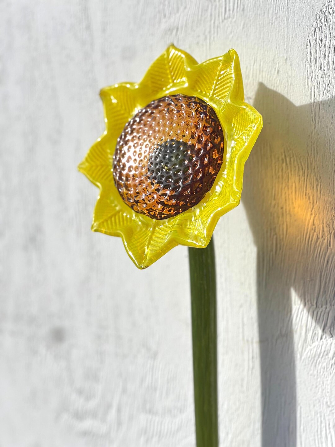 Glass Sunflower - Forever Sunflower - John Gibbons - Etsy