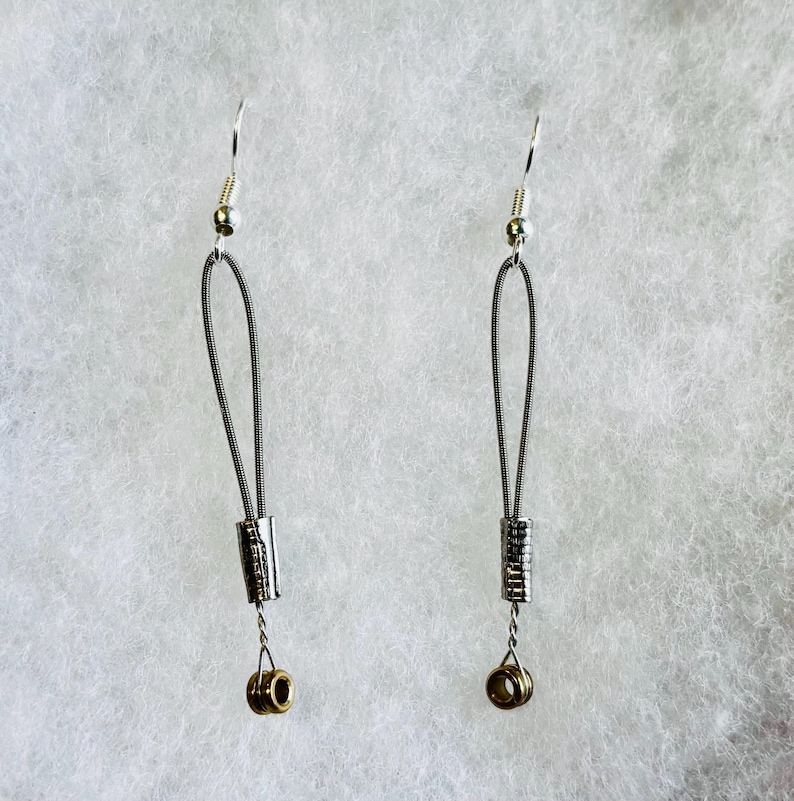 Guitar String Earrings - Etsy