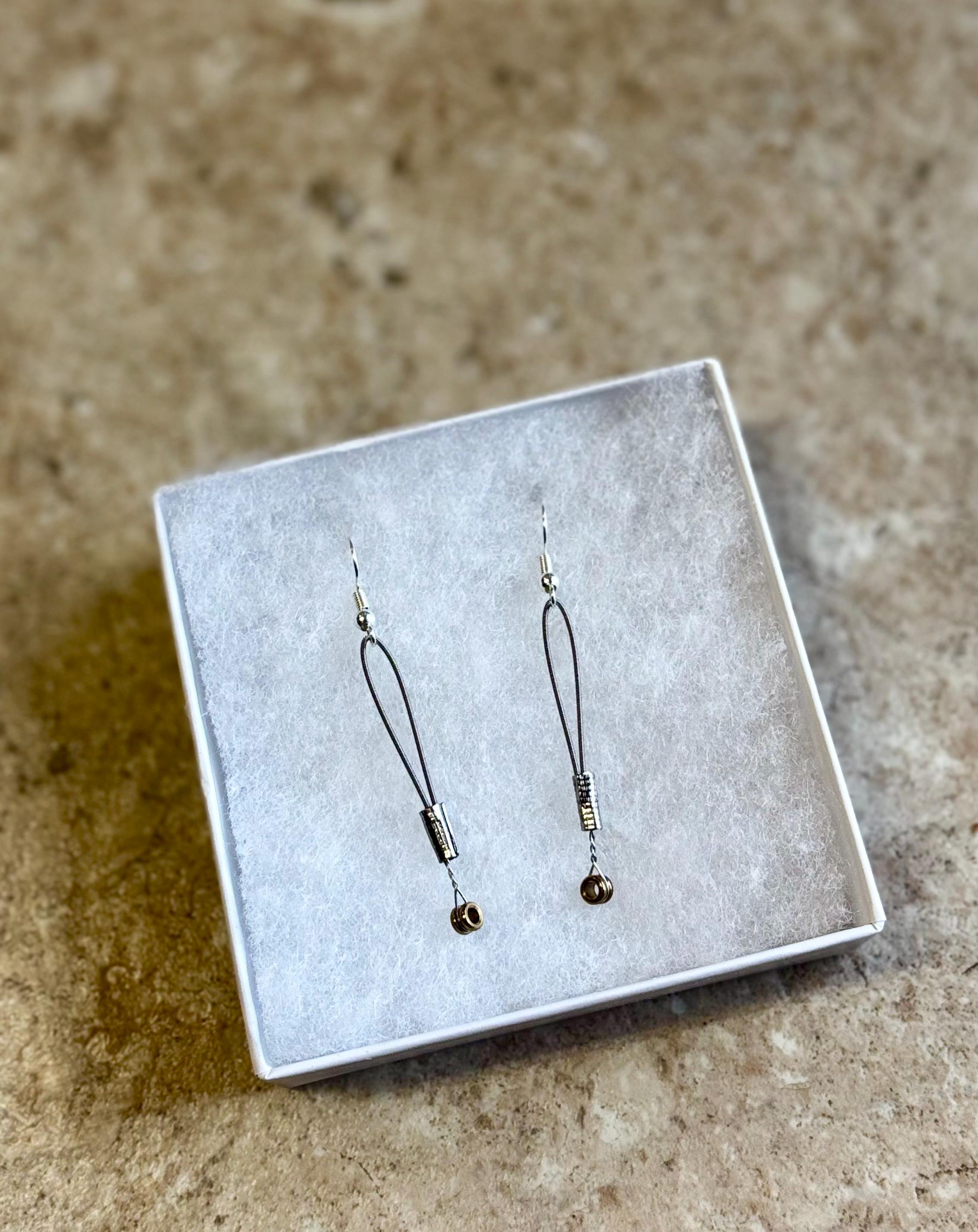 Guitar String Earrings - Etsy