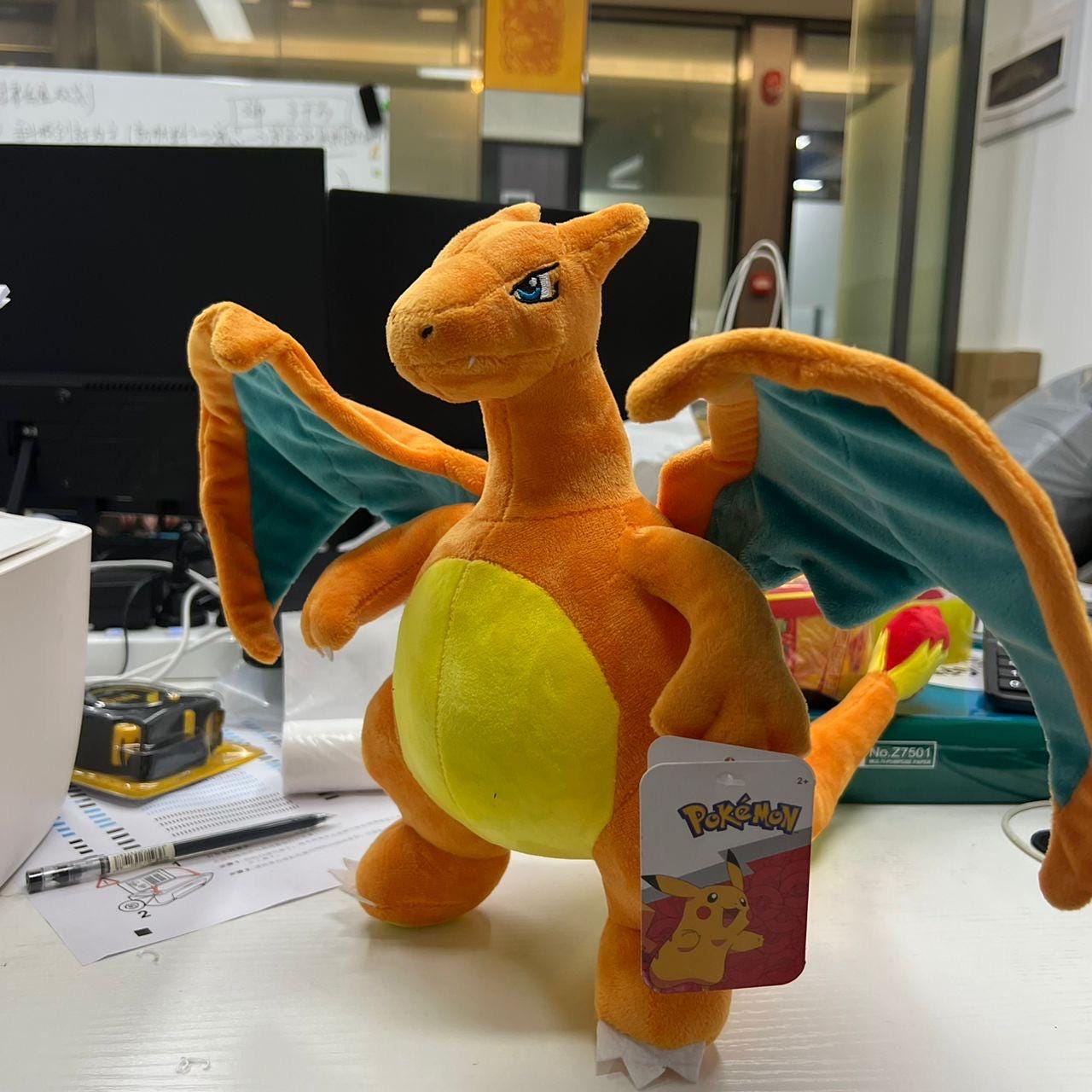Big charizard plush store