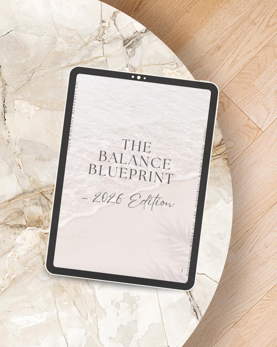 The Balance Blueprint | Individual and Single Parent Edition | 2026 ...