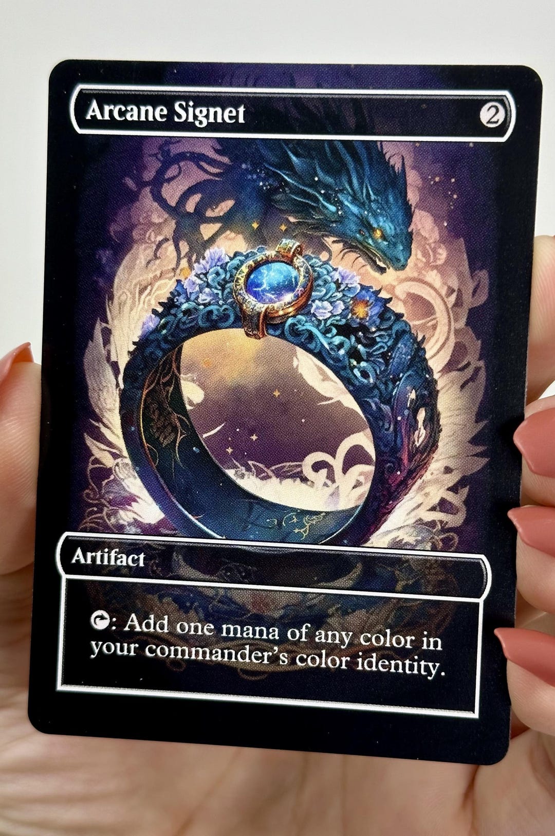 Arcane Signet Custom Art Proxy - Etsy