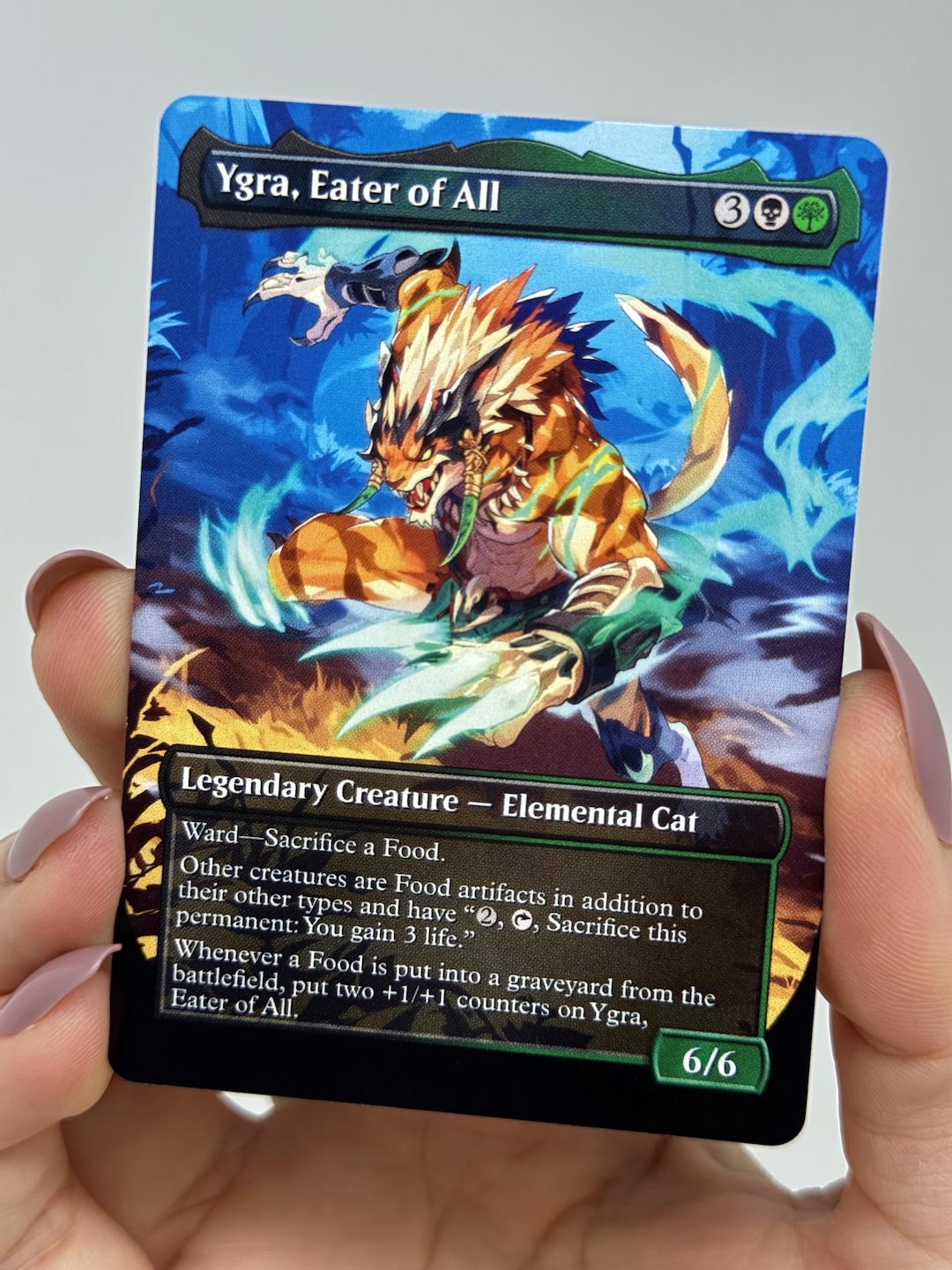 Ygra, Eater of All Custom Art Proxy - Etsy