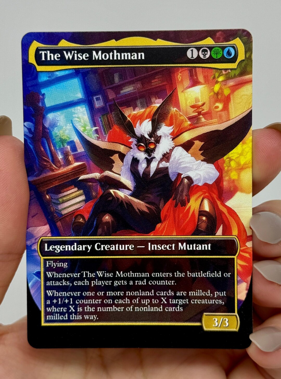 The Wise Mothman Custom Art Proxy - Etsy