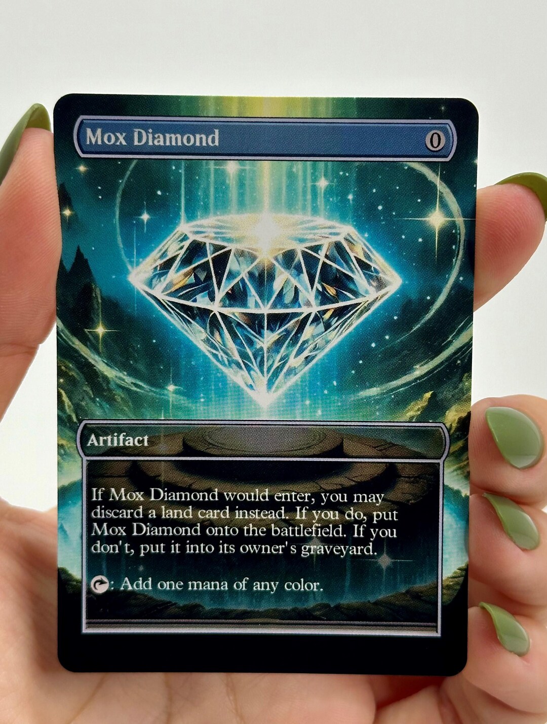 Mox Diamond Custom Art Proxy - Etsy