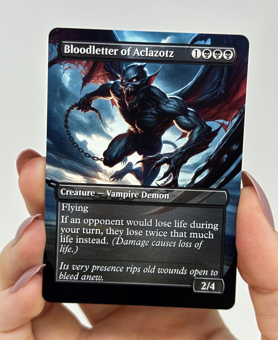 Bloodletter of Aclazotz Custom Art Proxy - Etsy