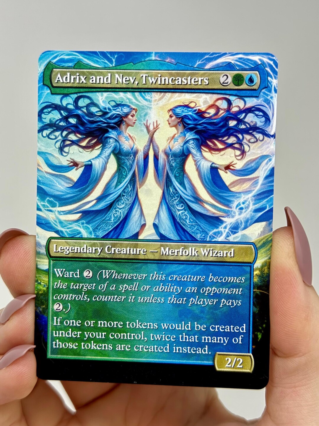 Adrix and Nev, Twincasters Custom Art Proxy - Etsy