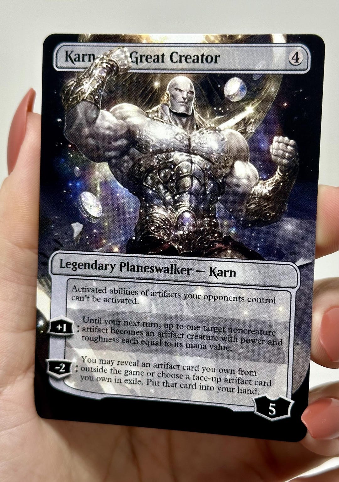 Karn, the Great Creator Custom Art Proxy - Etsy