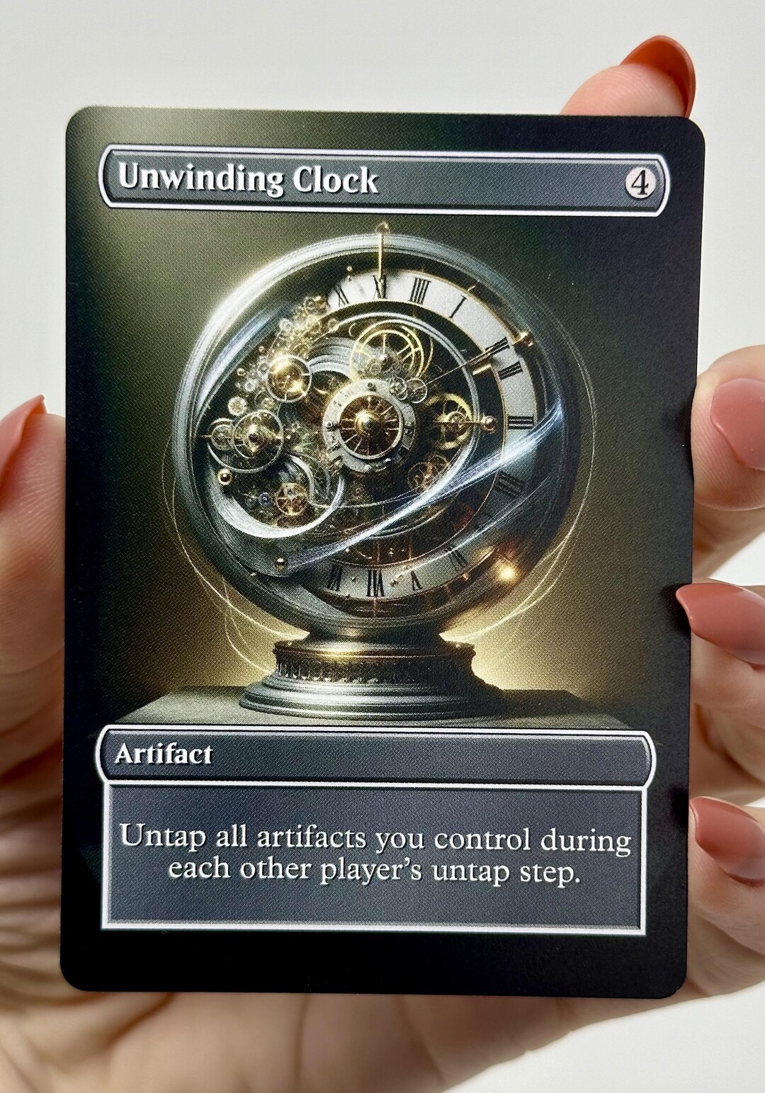 Unwinding Clock Custom Art Proxy - Etsy