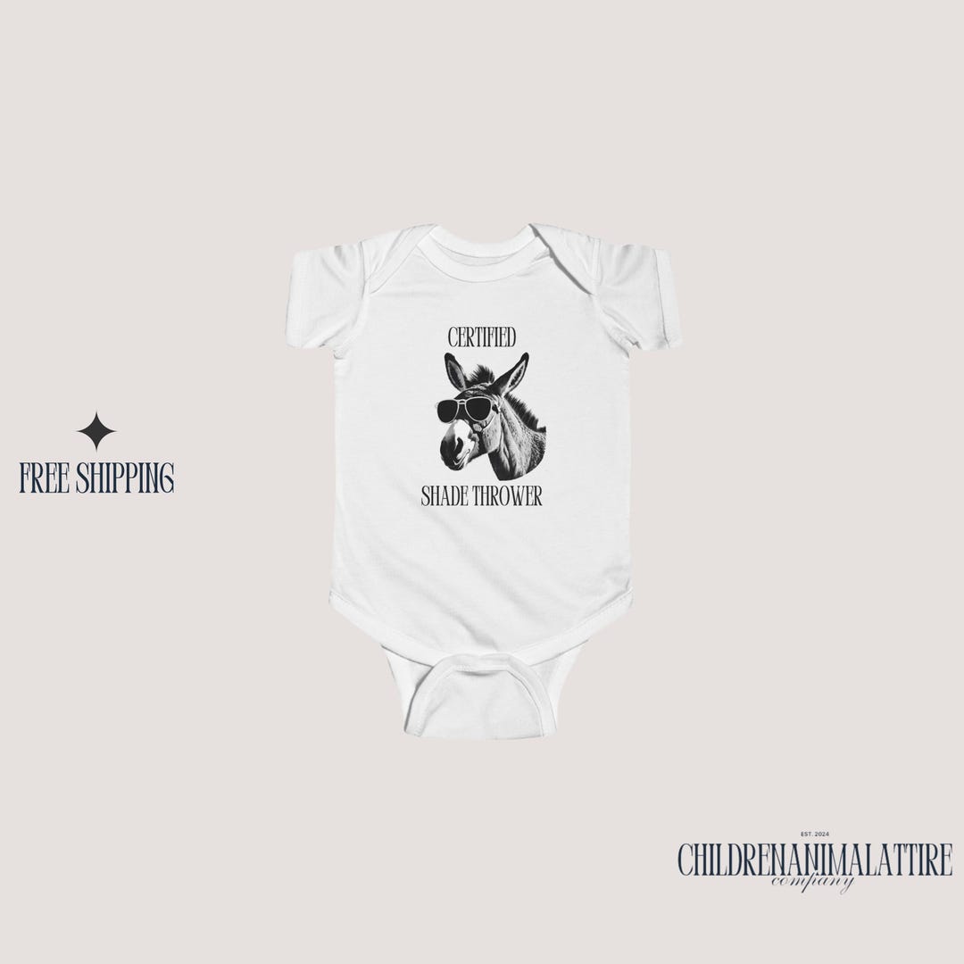 Certified Shade Thrower L Funny Baby Bodysuit L Infant Toddler Kid ...