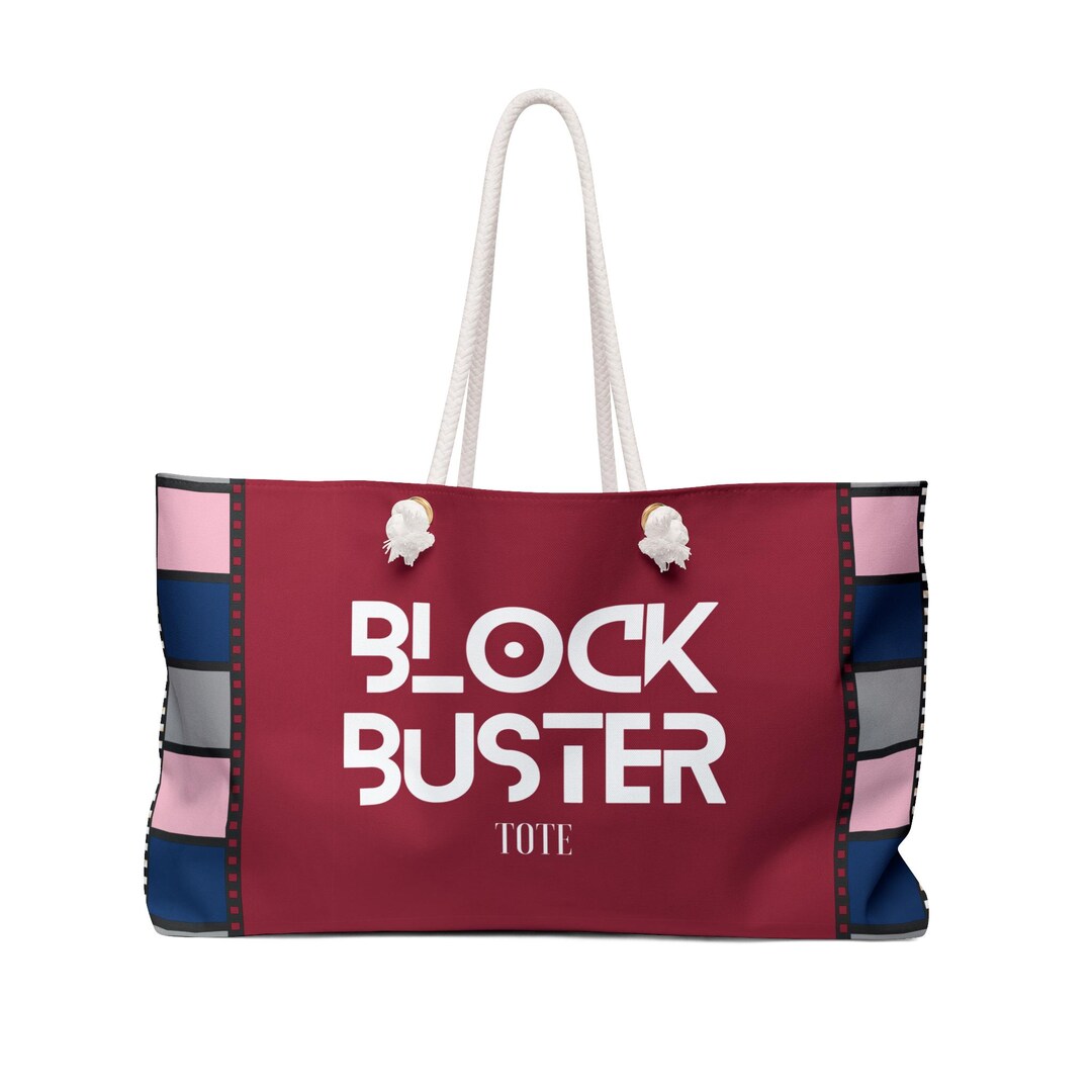 Blockbuster Tote Eco-friendly Bag for Moms, Teens, or Anyone Who Needs ...