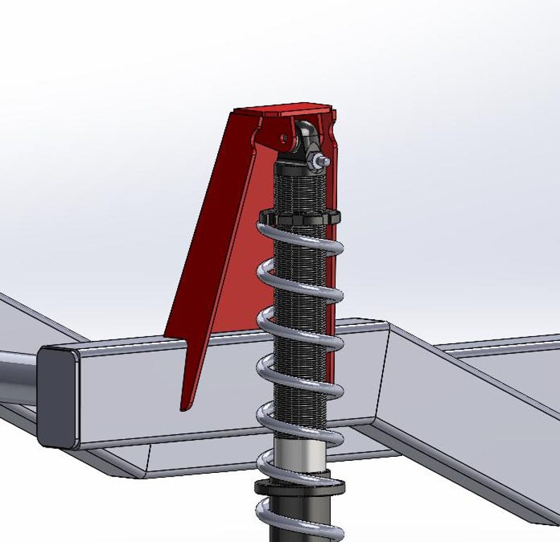 Universal Coil Over Shock Tower DXF File Package 8, 10, 12, 14 Inch ...
