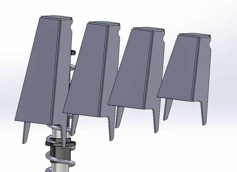 Universal Coil Over Shock Tower DXF File Package 8, 10, 12, 14 Inch ...