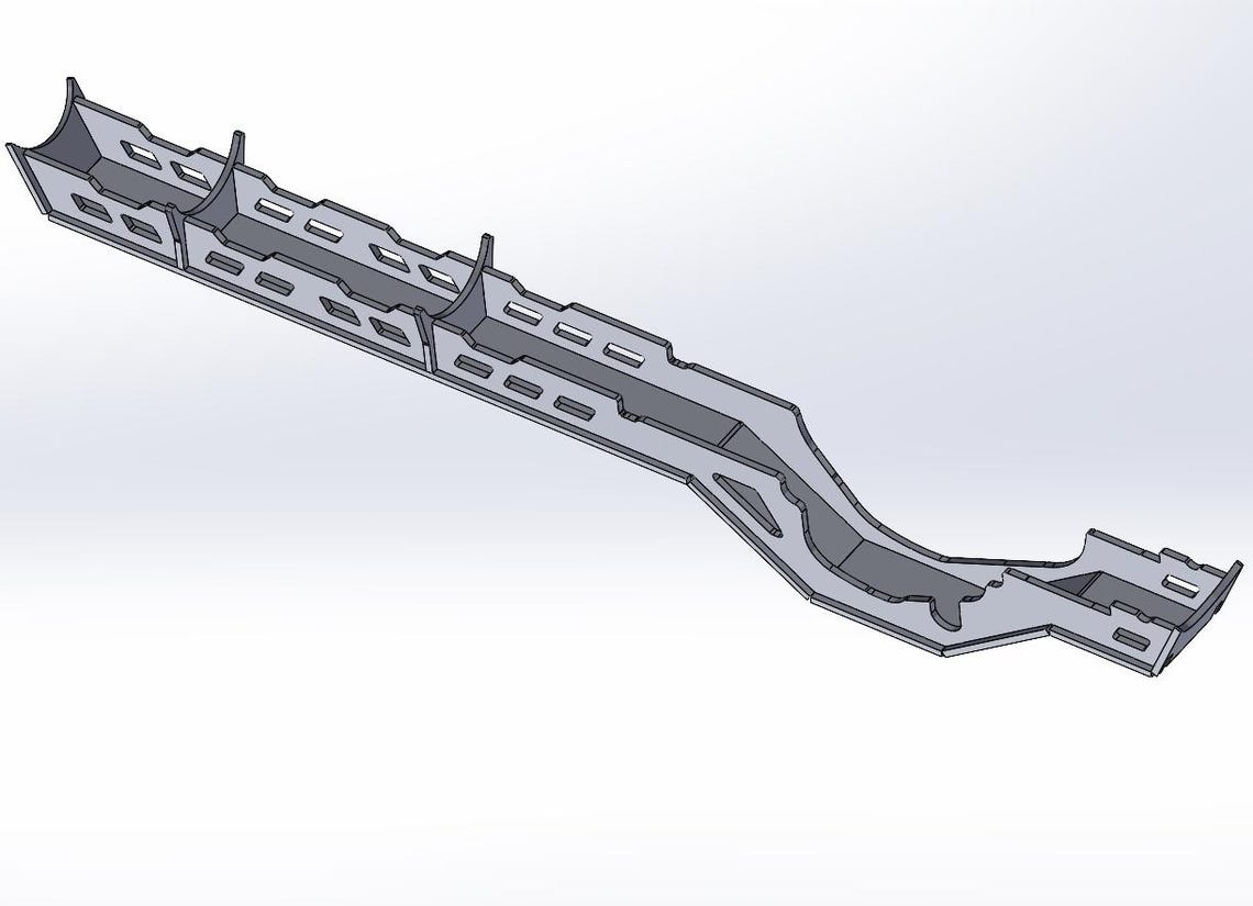 2005+ Ford Super Duty Dana 60 Low Profile Axle Truss – DXF Files - Etsy