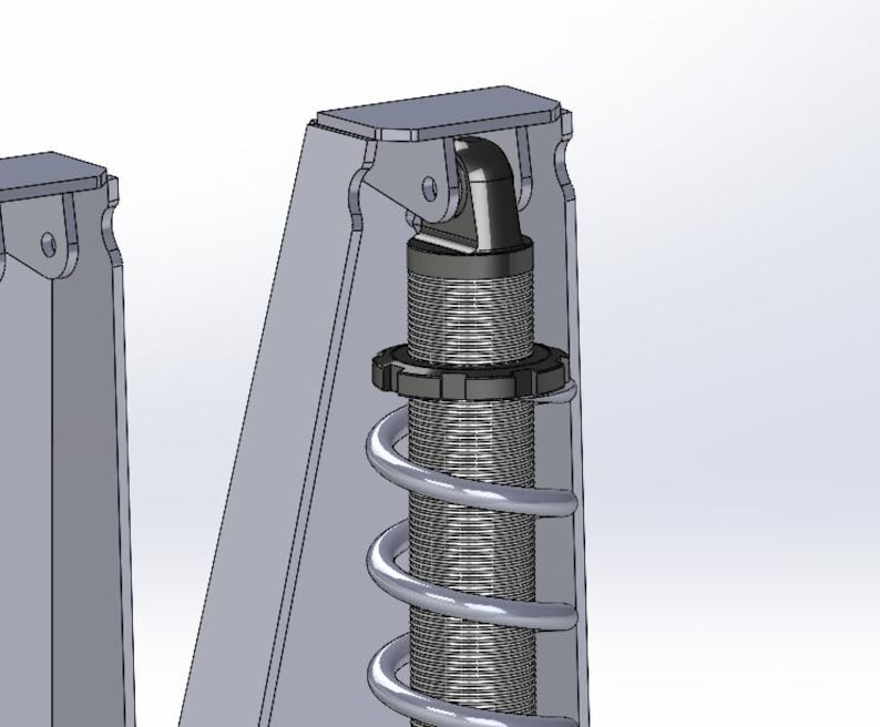 Universal Coil Over Shock Tower DXF File Package 8, 10, 12, 14 Inch ...