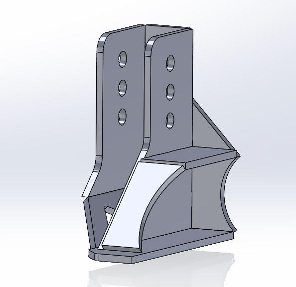 Track Bar Bracket Lower - Axle Mount - DXF Files - Etsy
