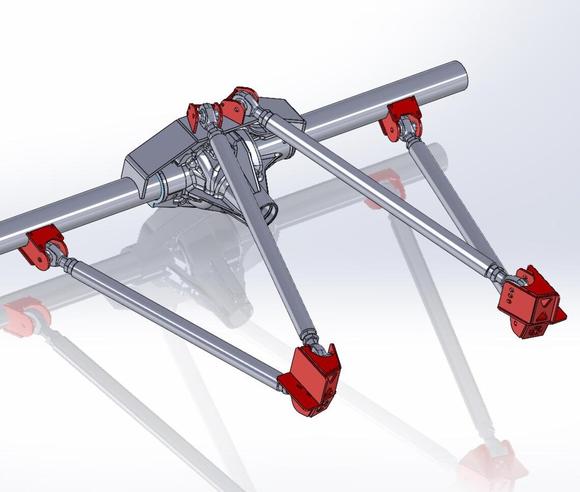 Universal Triangulated 4 Link Bracket Kit – DXF Files - Etsy