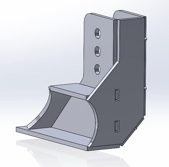 Track Bar Bracket Lower - Axle Mount - DXF Files - Etsy