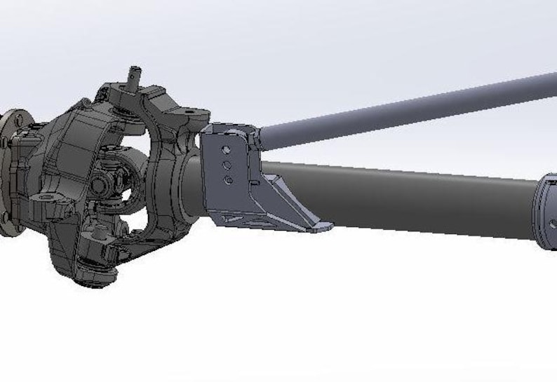 Track Bar Bracket Lower - Axle Mount - DXF Files - Etsy