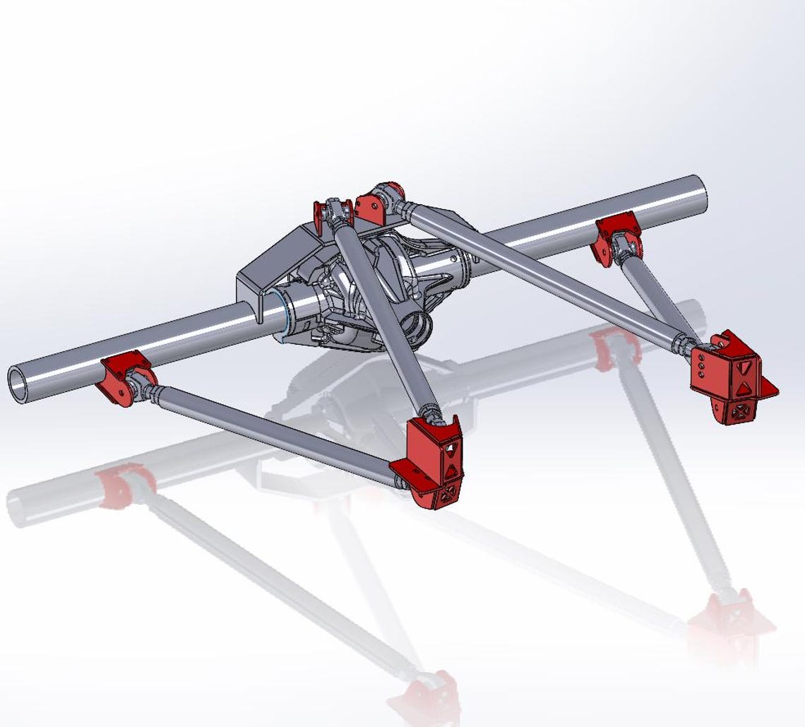 Universal Triangulated 4 Link Bracket Kit – DXF Files - Etsy