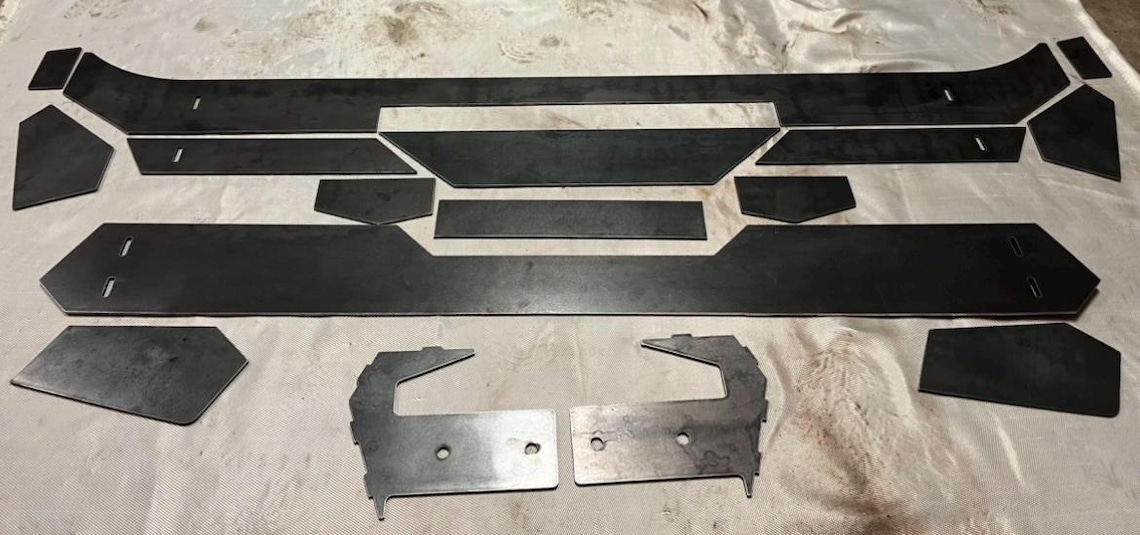 Jeep Wrangler JK Rear Bumper - DXF Files - Etsy