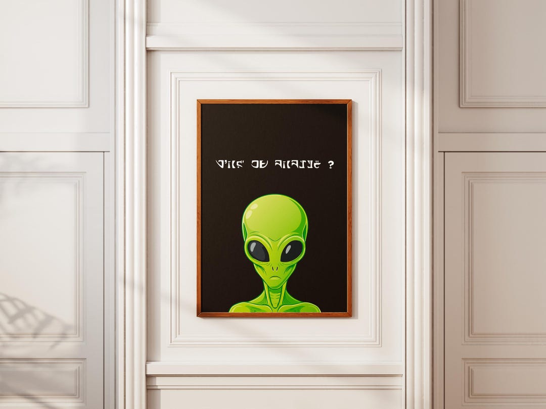 A3 Alien Poster - Etsy