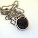 Kinetic Magma-cosmic Jewelry-lava Necklace-black Magma-black - Etsy