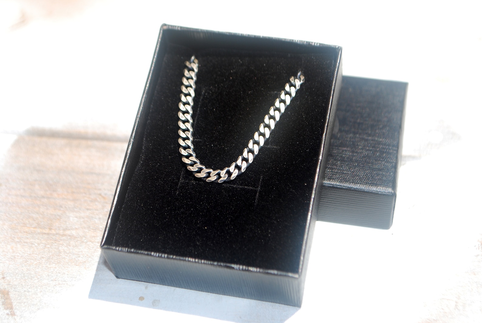 Curb Chain-panzer-4.5w-mens Silver Chain-cool-basic Silver | Etsy