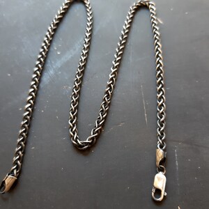 King Links Chain-mens Silver Chain-strong-cool-basic Silver Chain-mens ...