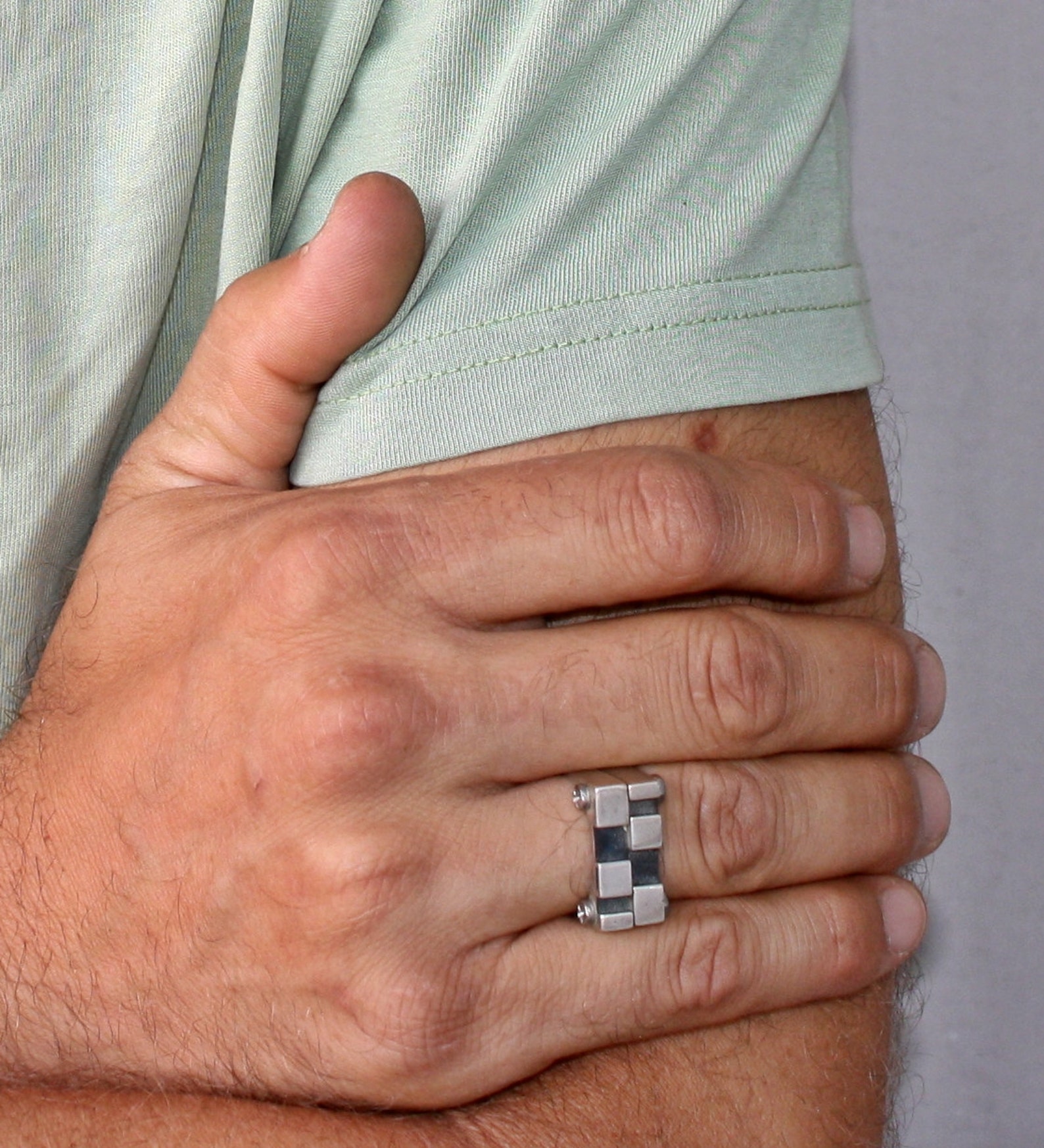 Double Pixel Ring-architectural Ring-geometric Ring-for Designers ...