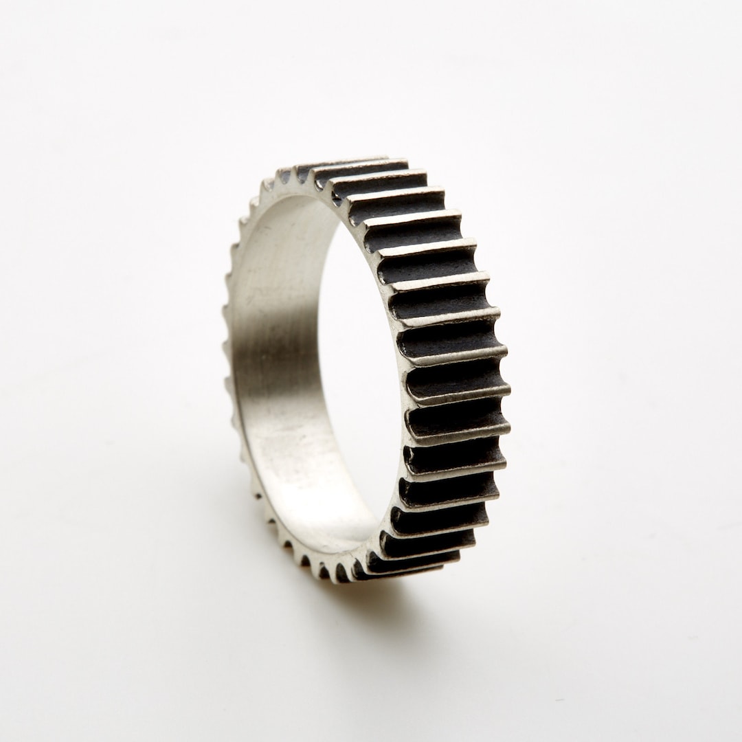 Gear Ring-gearing 2-mechanic Ring-urban Steampunk-alternative Mens ...
