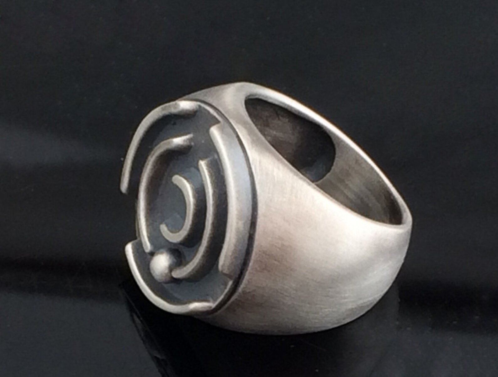 Labyrinth Ring-cool Mens Ring-statement Ring-cool Wedding - Etsy
