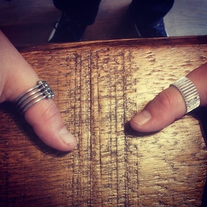 Gearing-spinning Gear Ring-kinetic Ring-steampunk- Industrial Design ...