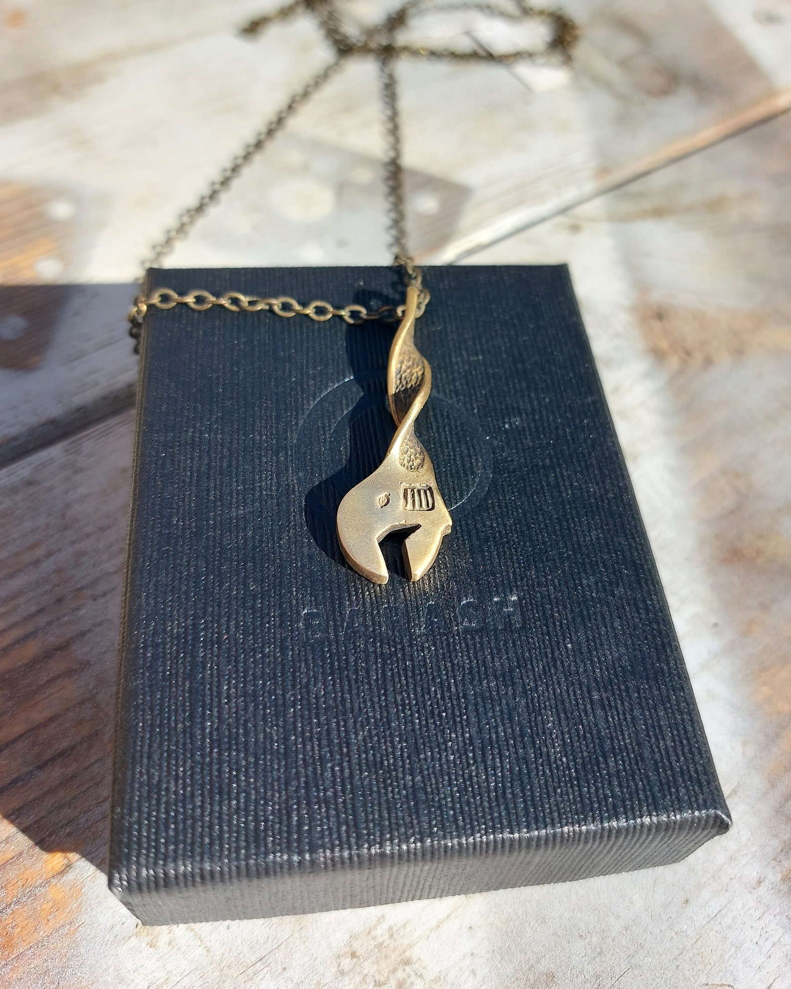 Spanner Necklace-for Mechanic-steampunk Necklace-industrial Design ...