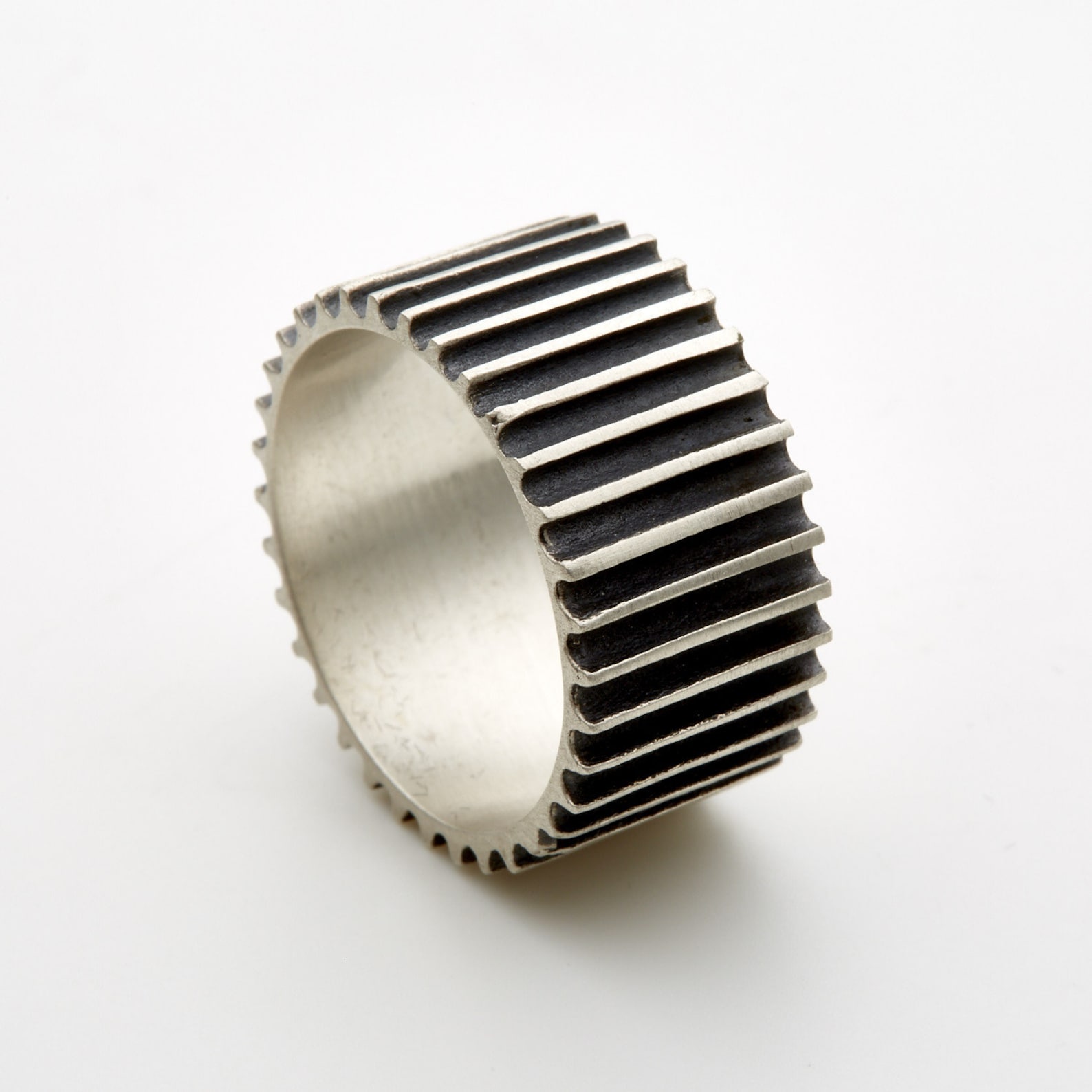 Gearing-spinning Gear Ring-kinetic Ring-steampunk Industrial | Etsy