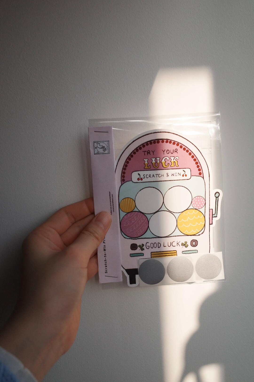 Scratch-to-win Prize Card – Win Your Luck! - Etsy