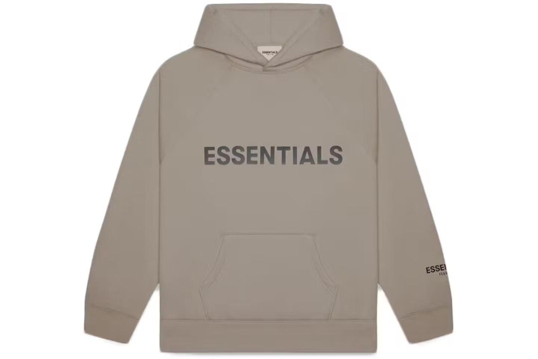 FEAR OF GOD Essentials Hoodie Olive/khaki - Etsy